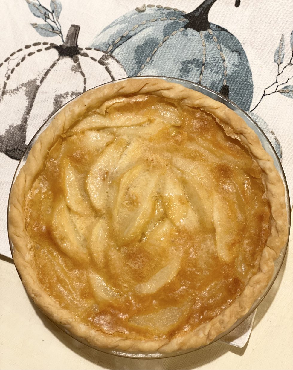 Pear Custard Pie - Most Delicious Life | Sharing Generations of Family ...