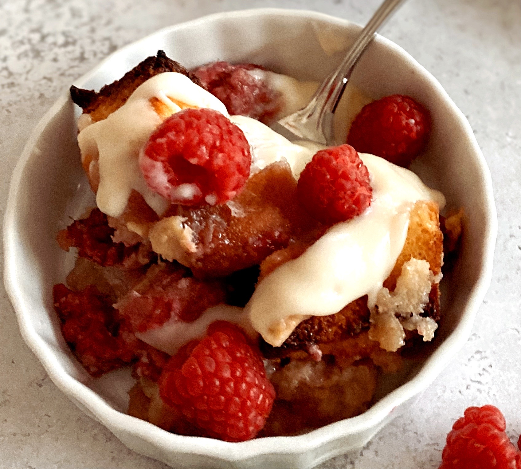 Raspberry Bread Pudding - Most Delicious Life | Sharing Generations of ...