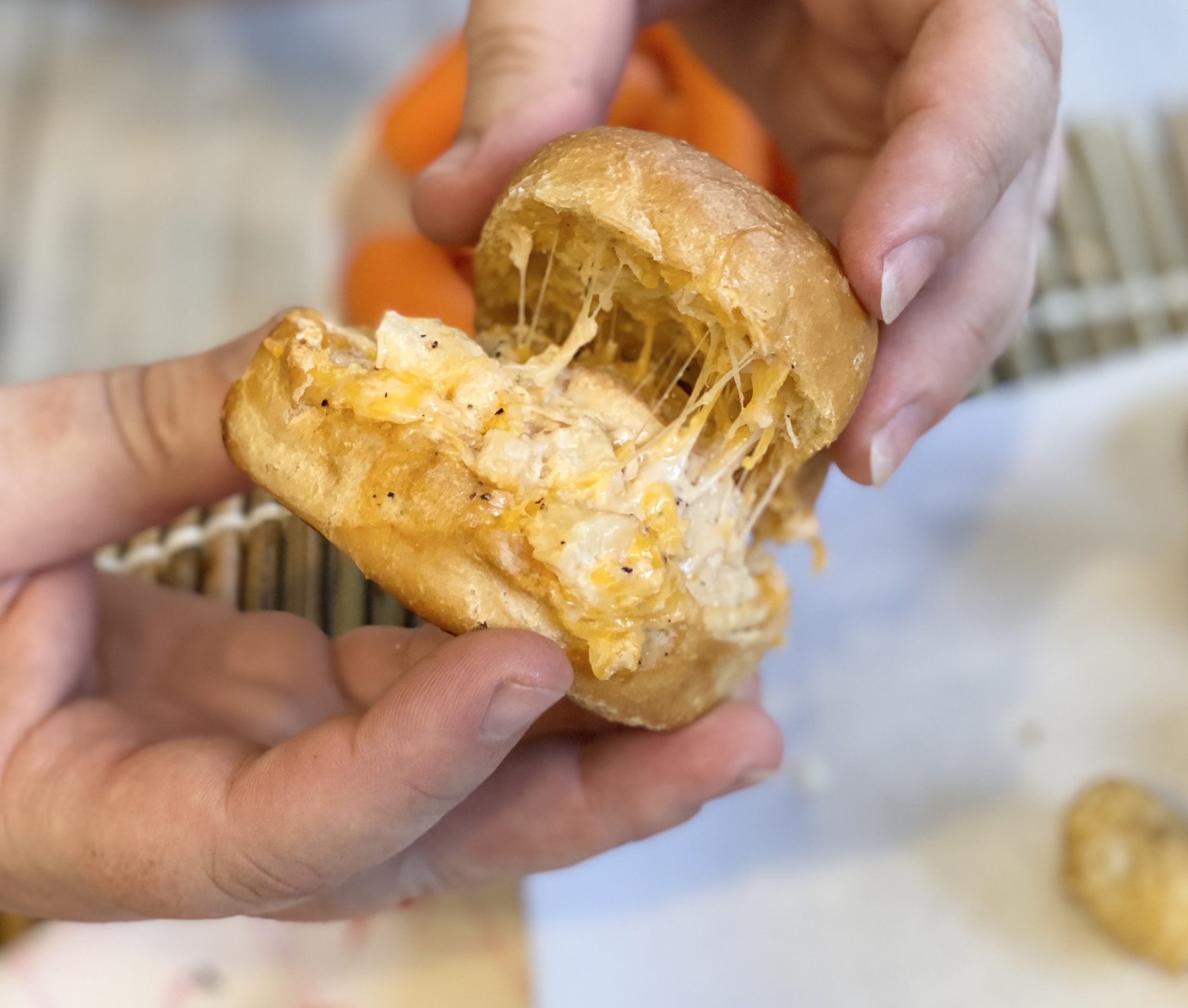 Cheesy Chicken Sliders - Most Delicious Life | Sharing Generations of ...