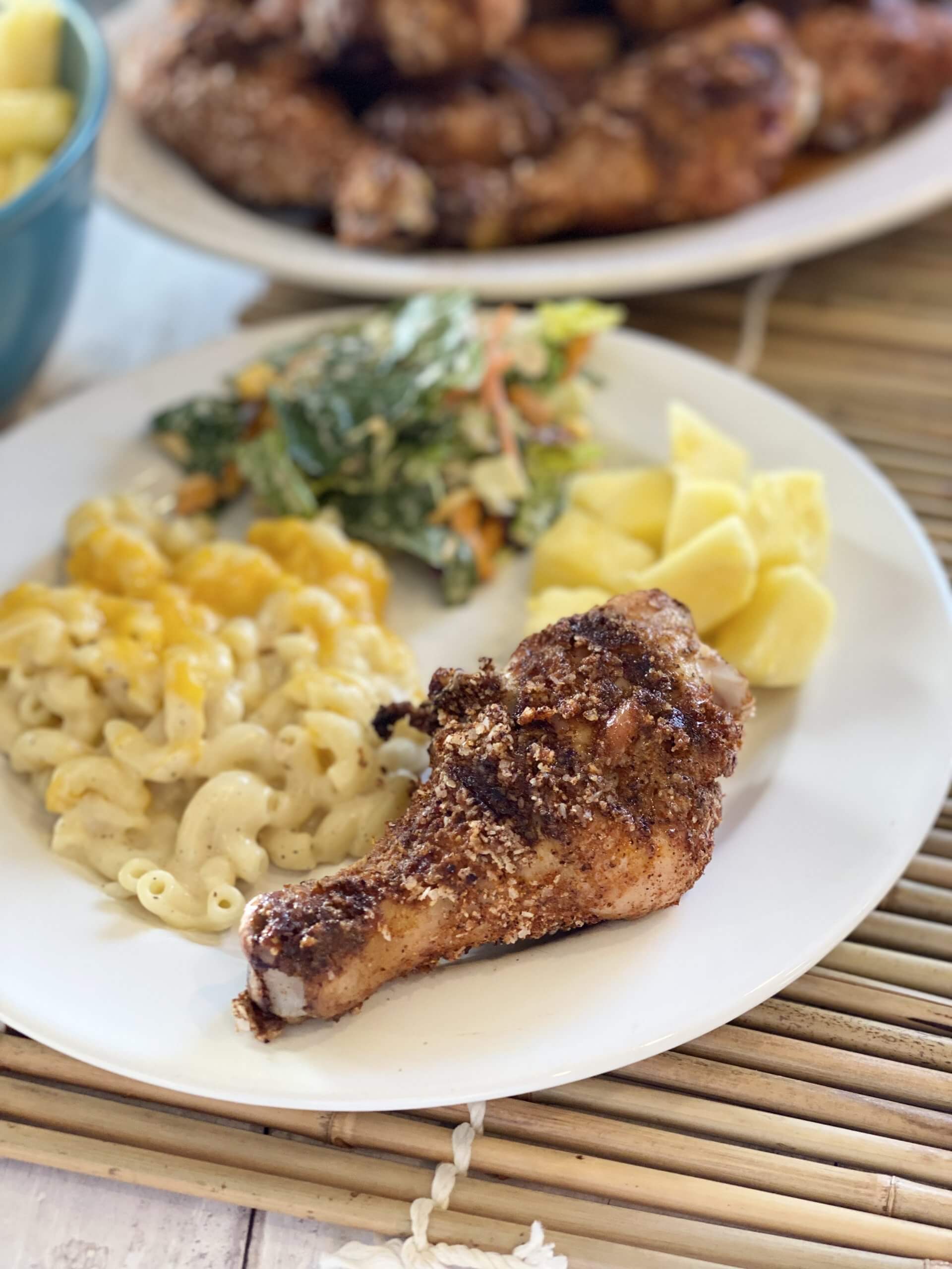 Grilled Chicken Legs with Dry Rub - Most Delicious Life | Sharing ...