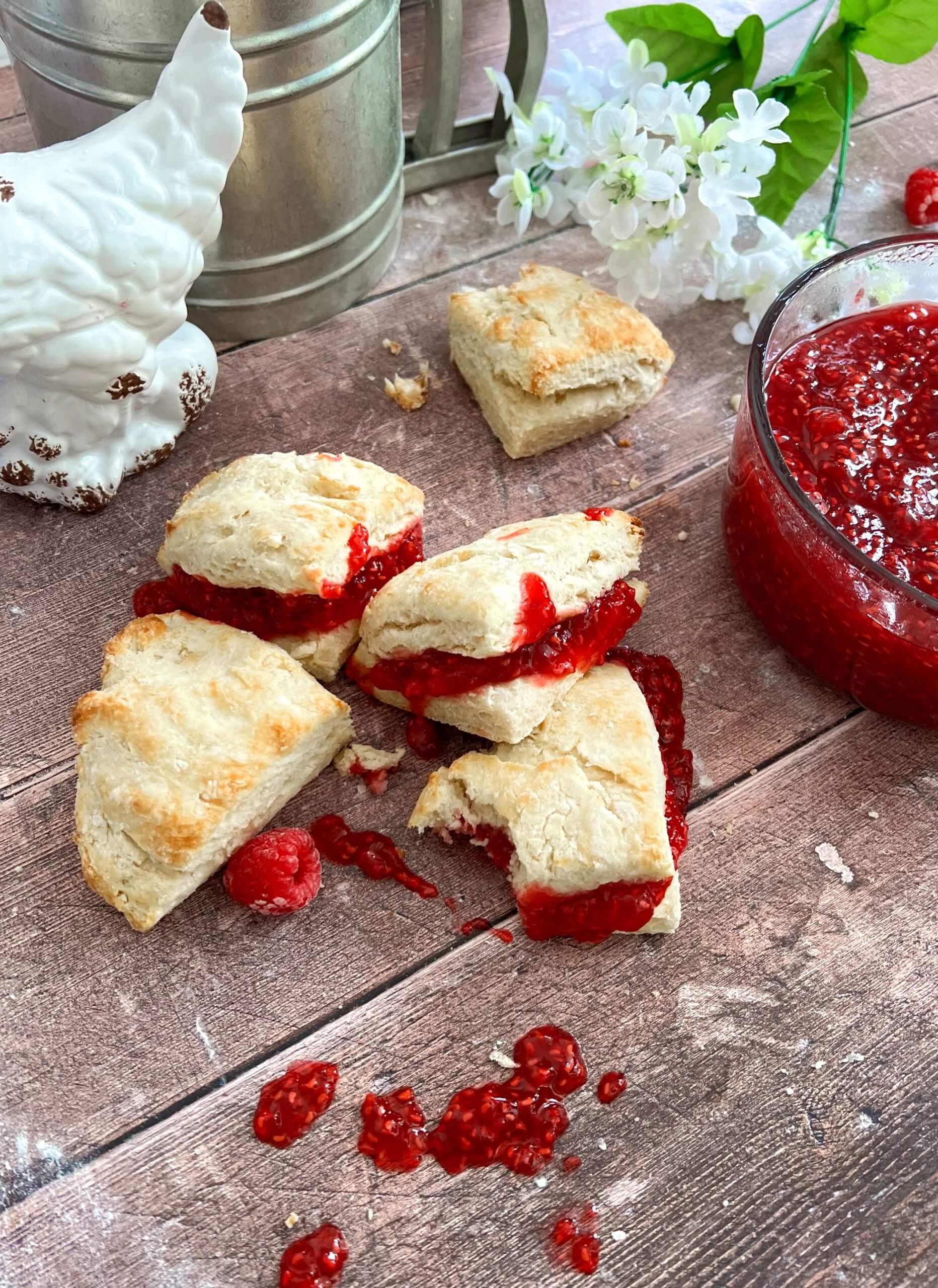 Fair Scones with Raspberry Jam - Most Delicious Life | Sharing ...