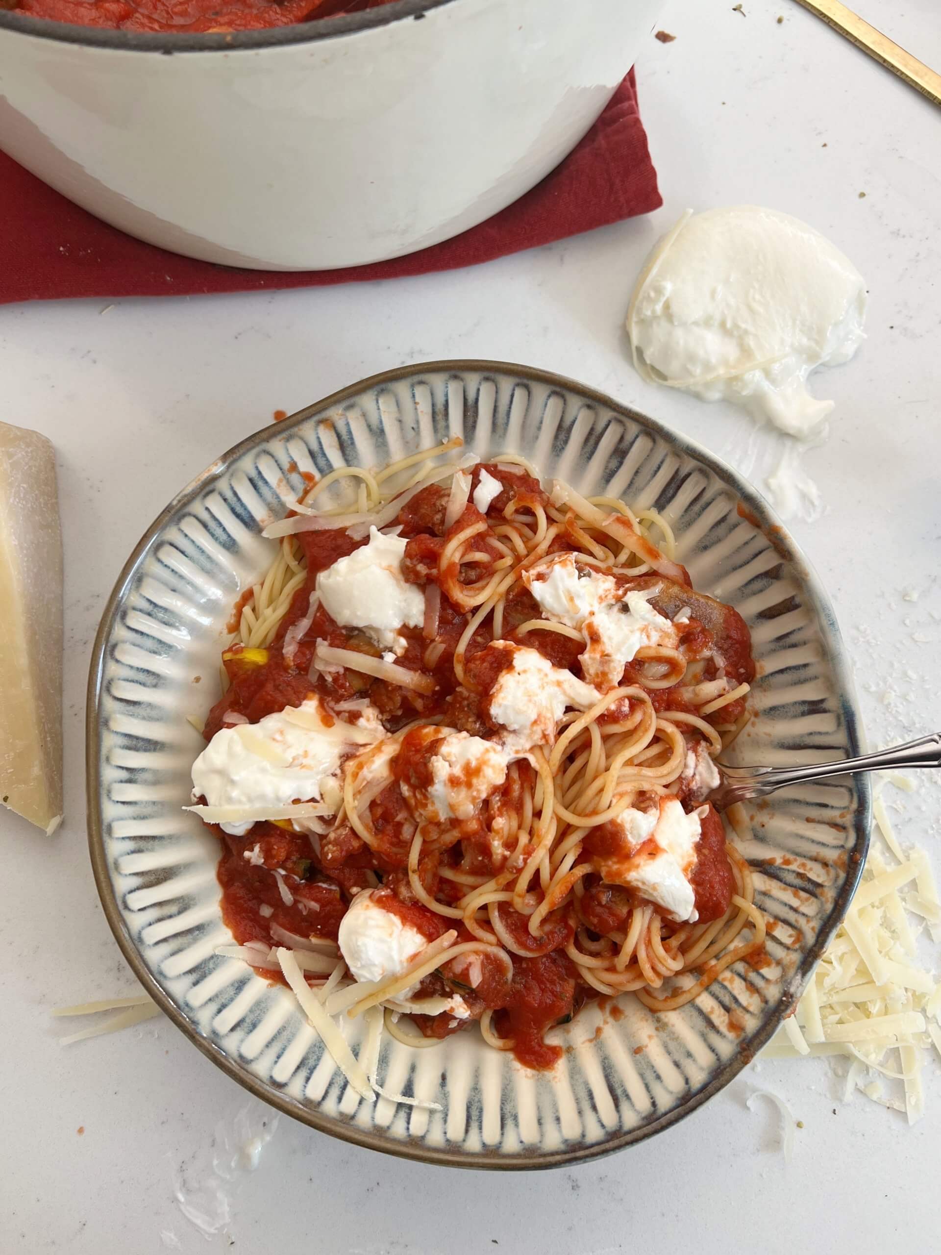 Burrata Pasta - Most Delicious Life | Sharing Generations of Family and Fun