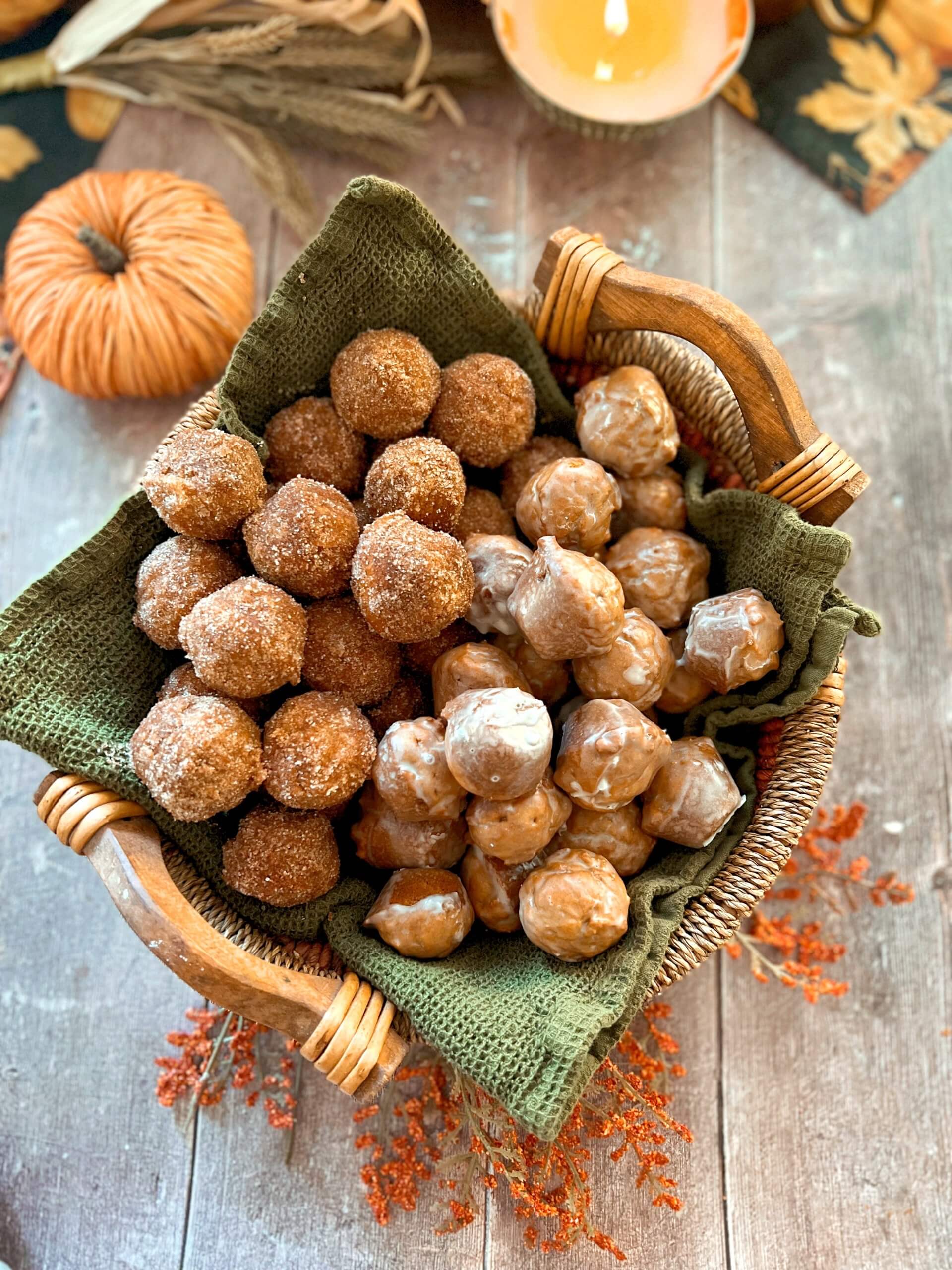 Pumpkin Spice Donut Holes - Most Delicious Life | Sharing Generations ...
