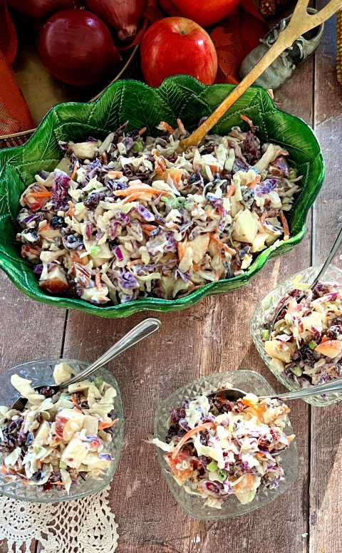 Autumn Slaw - Most Delicious Life | Sharing Generations of Family and Fun