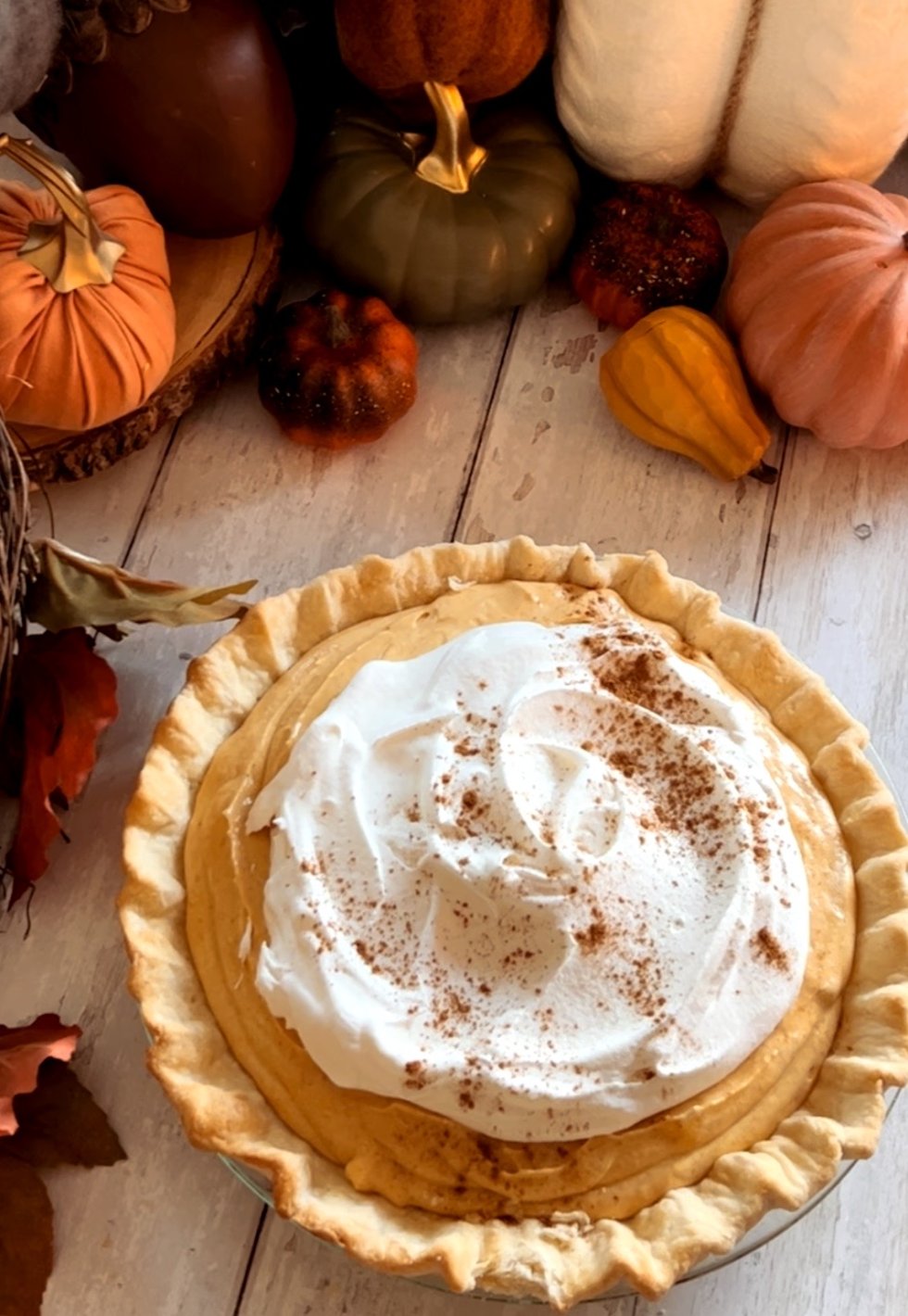 Pumpkin Cream Pie - Most Delicious Life | Sharing Generations of Family ...