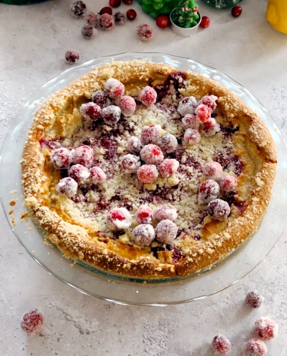 Cranberry Cheesecake Pie - Most Delicious Life | Sharing Generations of ...