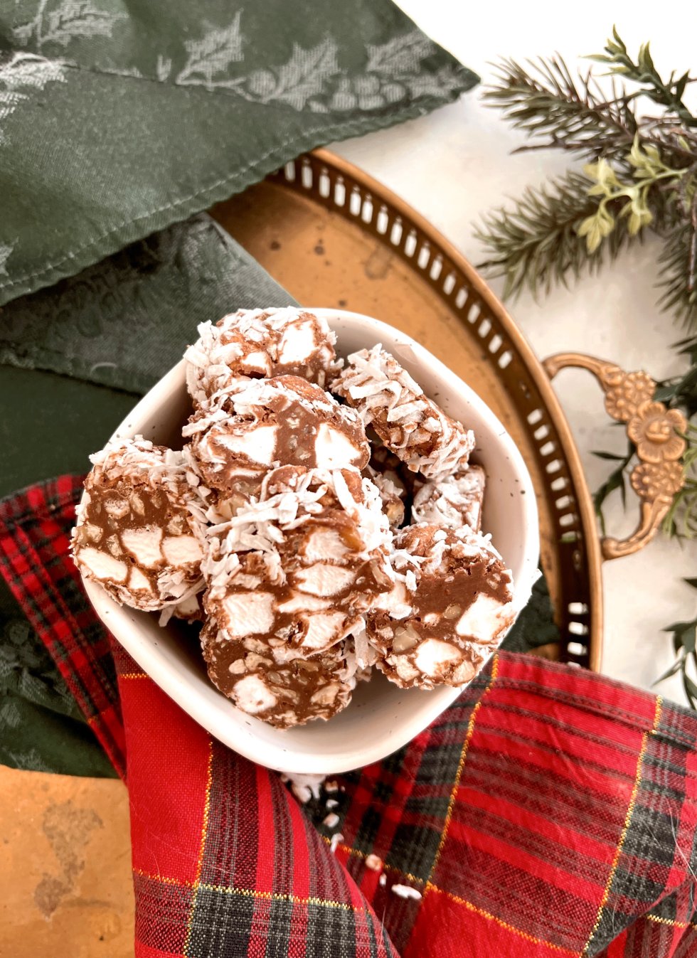 Rocky Road Fudge Roll - Most Delicious Life | Sharing Generations of ...