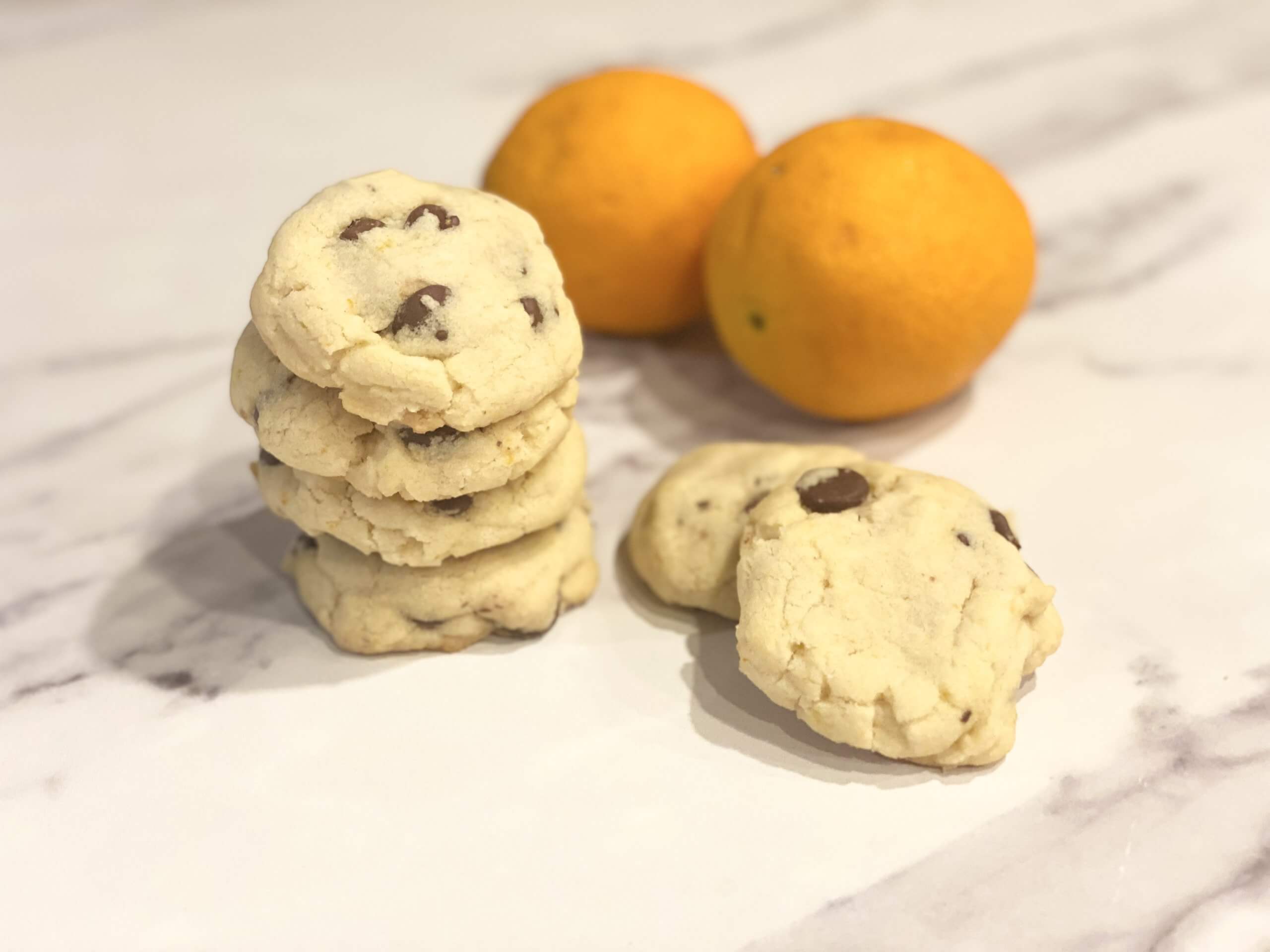 Orange Chocolate Chip Cookies - Most Delicious Life | Sharing ...