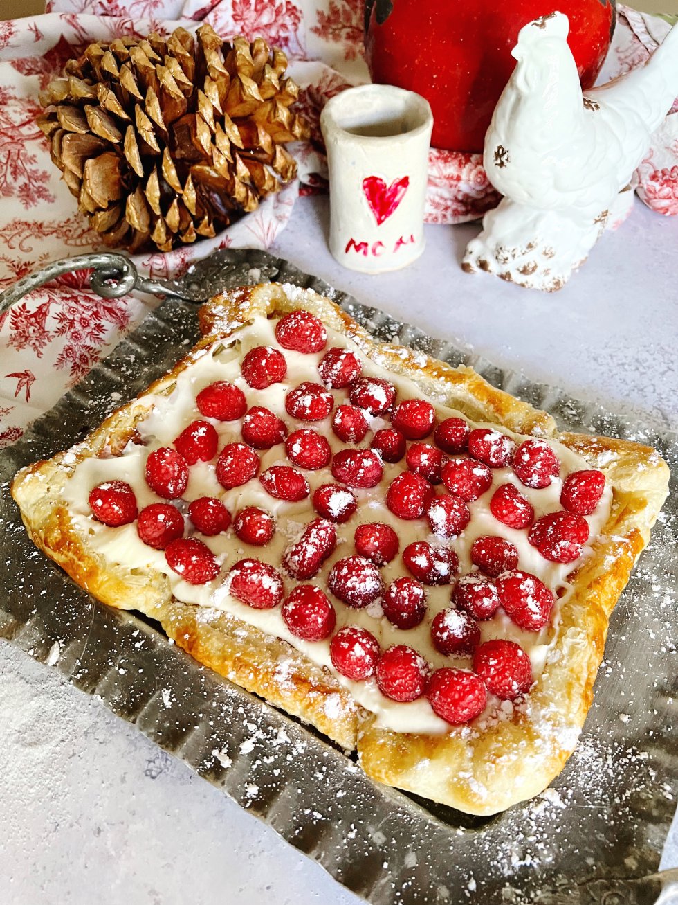Easy Raspberry Tart - Most Delicious Life | Sharing Generations of ...