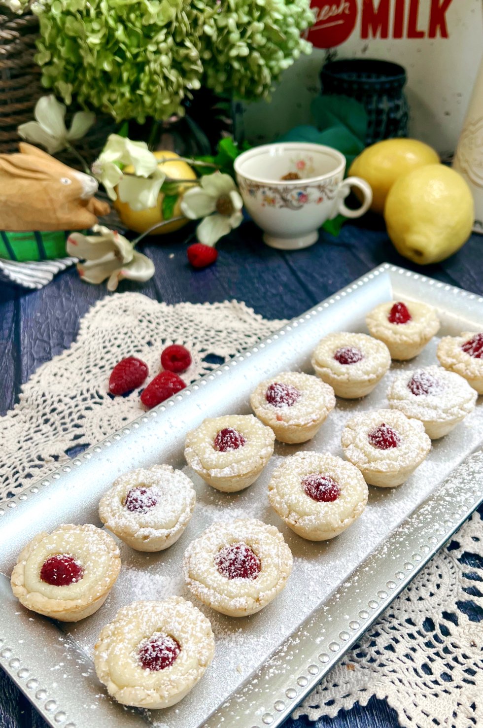 Raspberry Lemon Tassies - Most Delicious Life