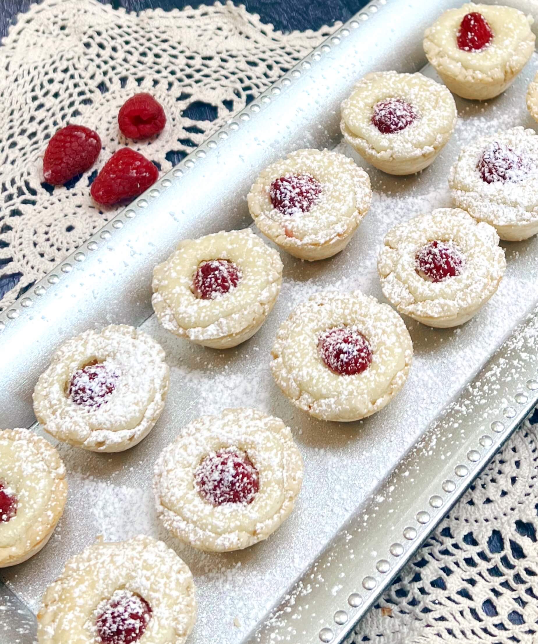 Raspberry Lemon Tassies - Most Delicious Life