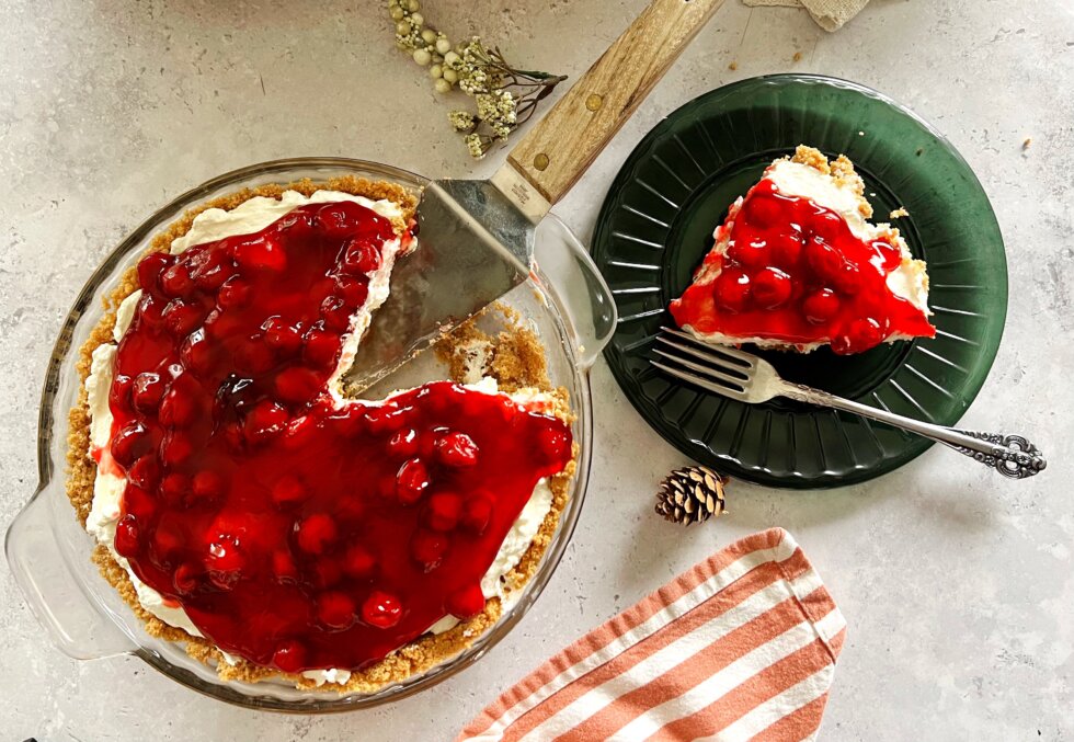 Cherry Cheese Pie - Most Delicious Life | Sharing Generations of Family ...