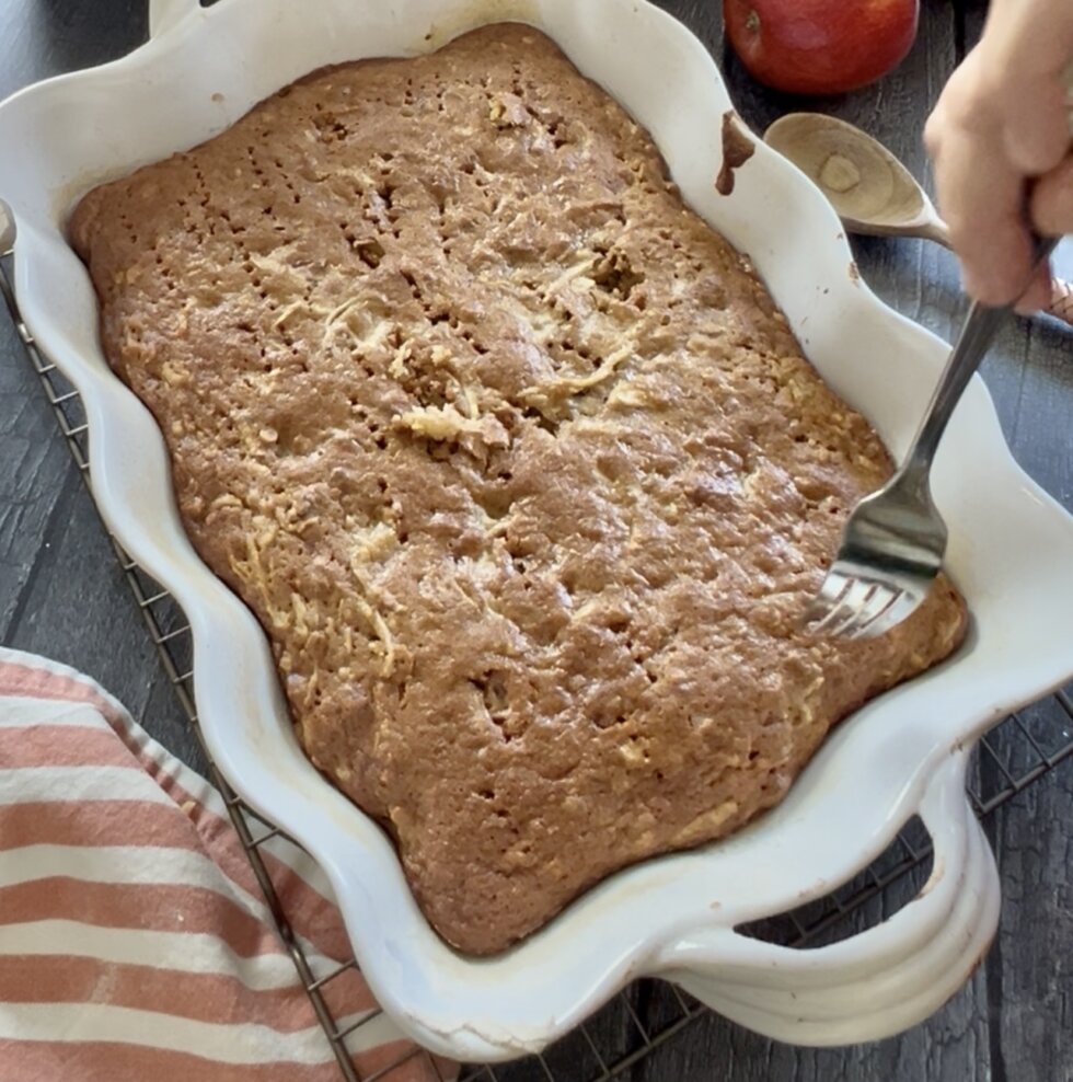 Apple Caramel Pecan Cake - Most Delicious Life | Sharing Generations of ...